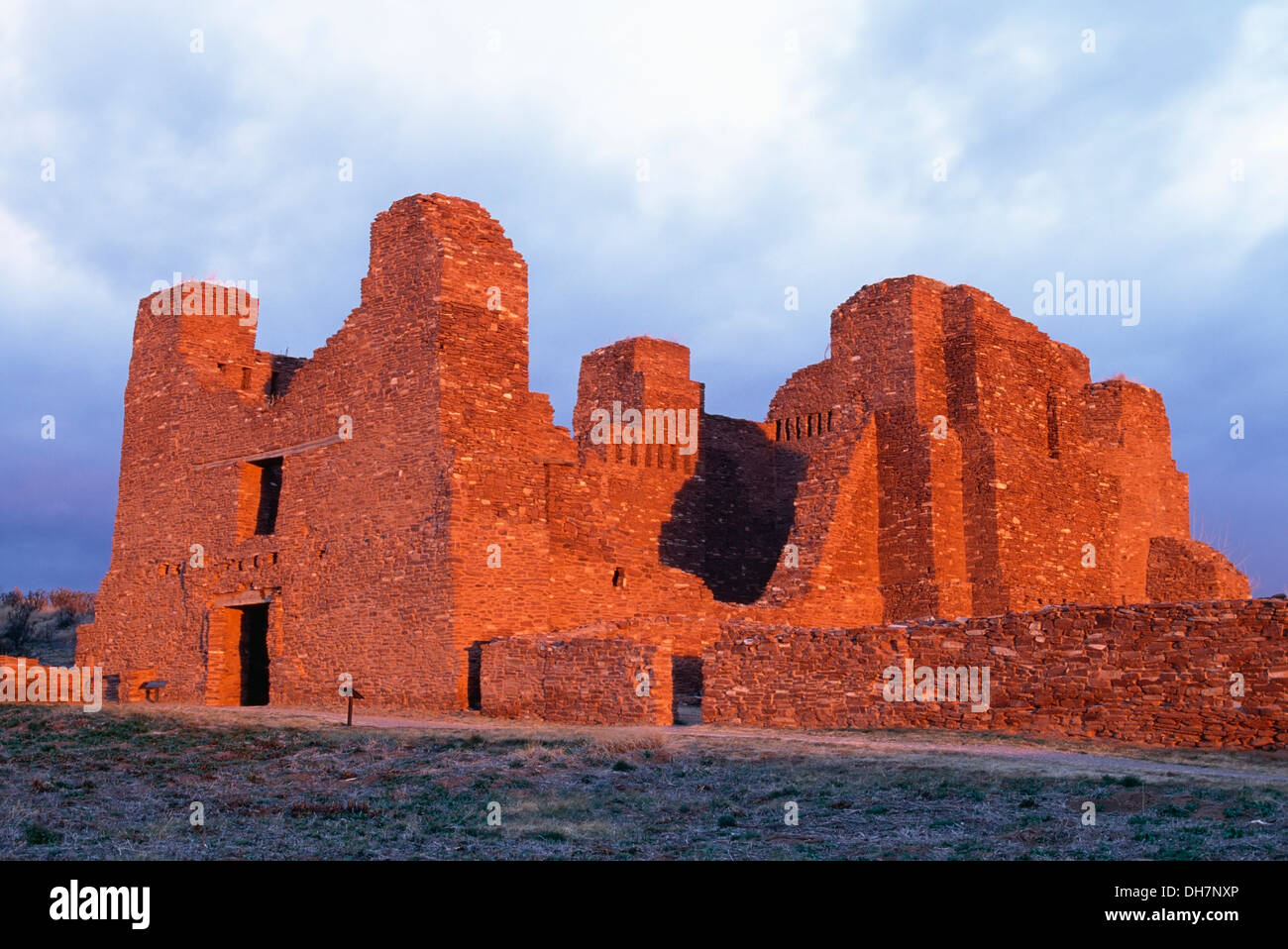 Church at Quarai Mission, Salinas Pueblo Missions National Monument ...