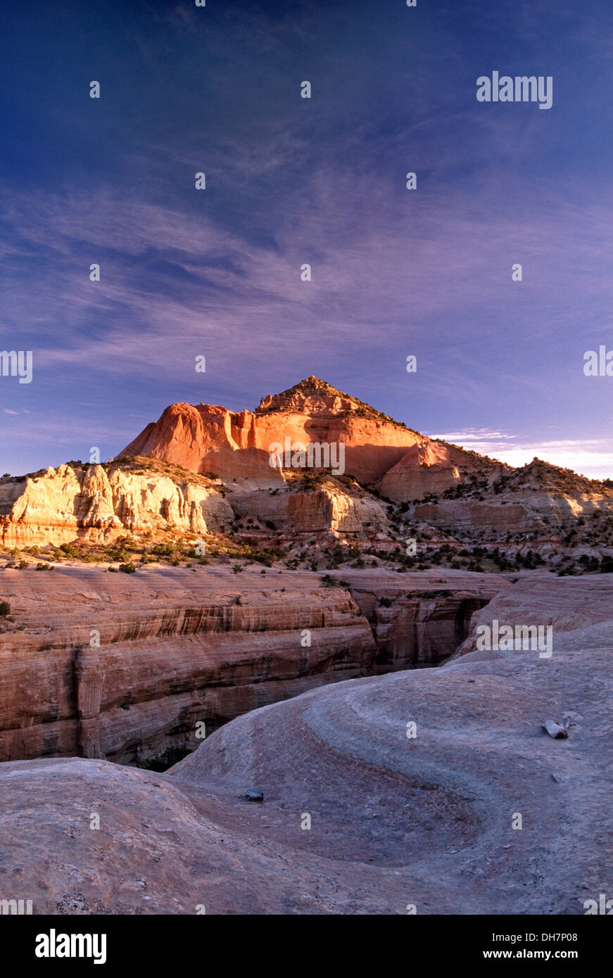 Pyramid Rock, Red Rock State Park, Gallup, New Mexico USA Stock Photo ...