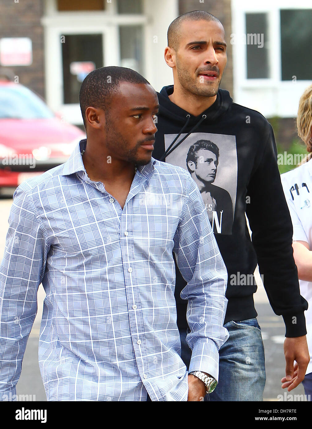 Darren Pratley and Nigel Reo-Coker at London Chest Hospital to visit ...