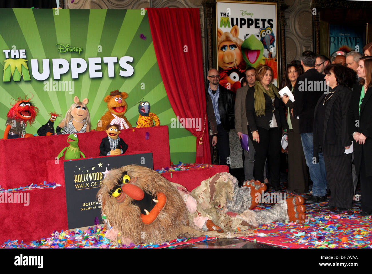 The Muppets are honored with a Star on Hollywood Walk of Fame Los ...