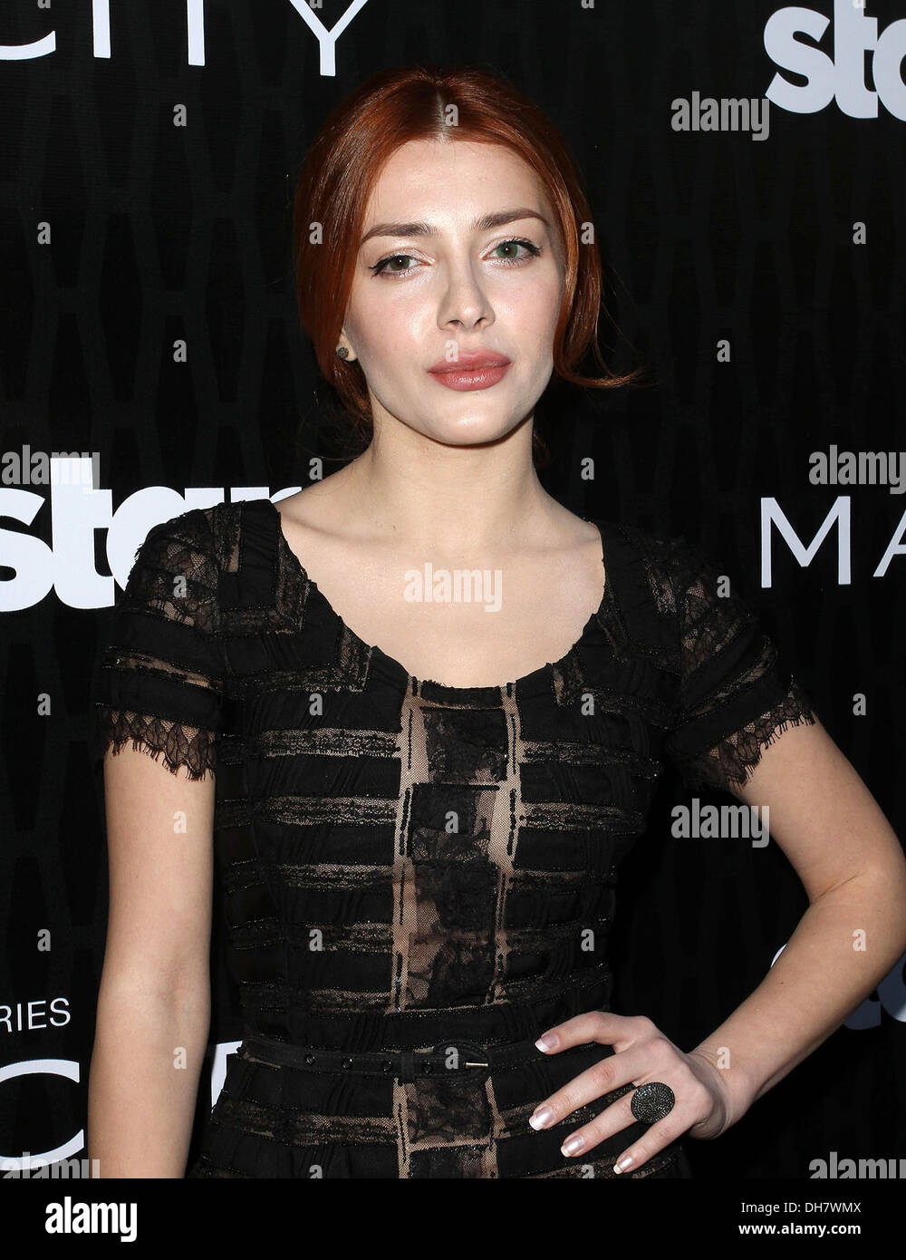 Elena Satine Los Angeles premiere of Starz New Series 'Magic City' held ...