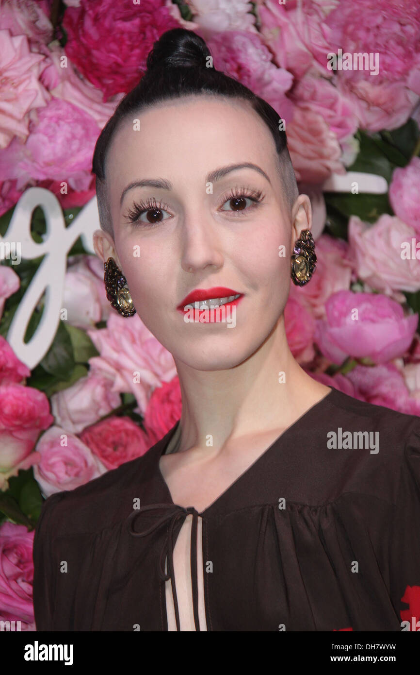 Michelle Harper launch of Salvatore Ferragamo's Signorina fragrance at ...