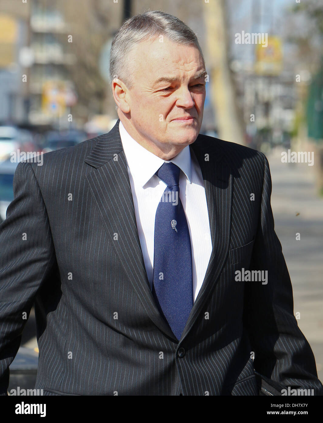Bolton Wanderers chairman Phil Gartside arrives at London Chest ...