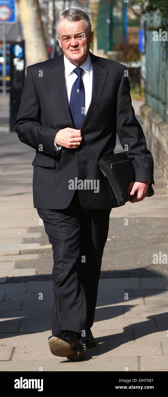 Bolton Wanderers chairman Phil Gartside arrives at London Chest ...