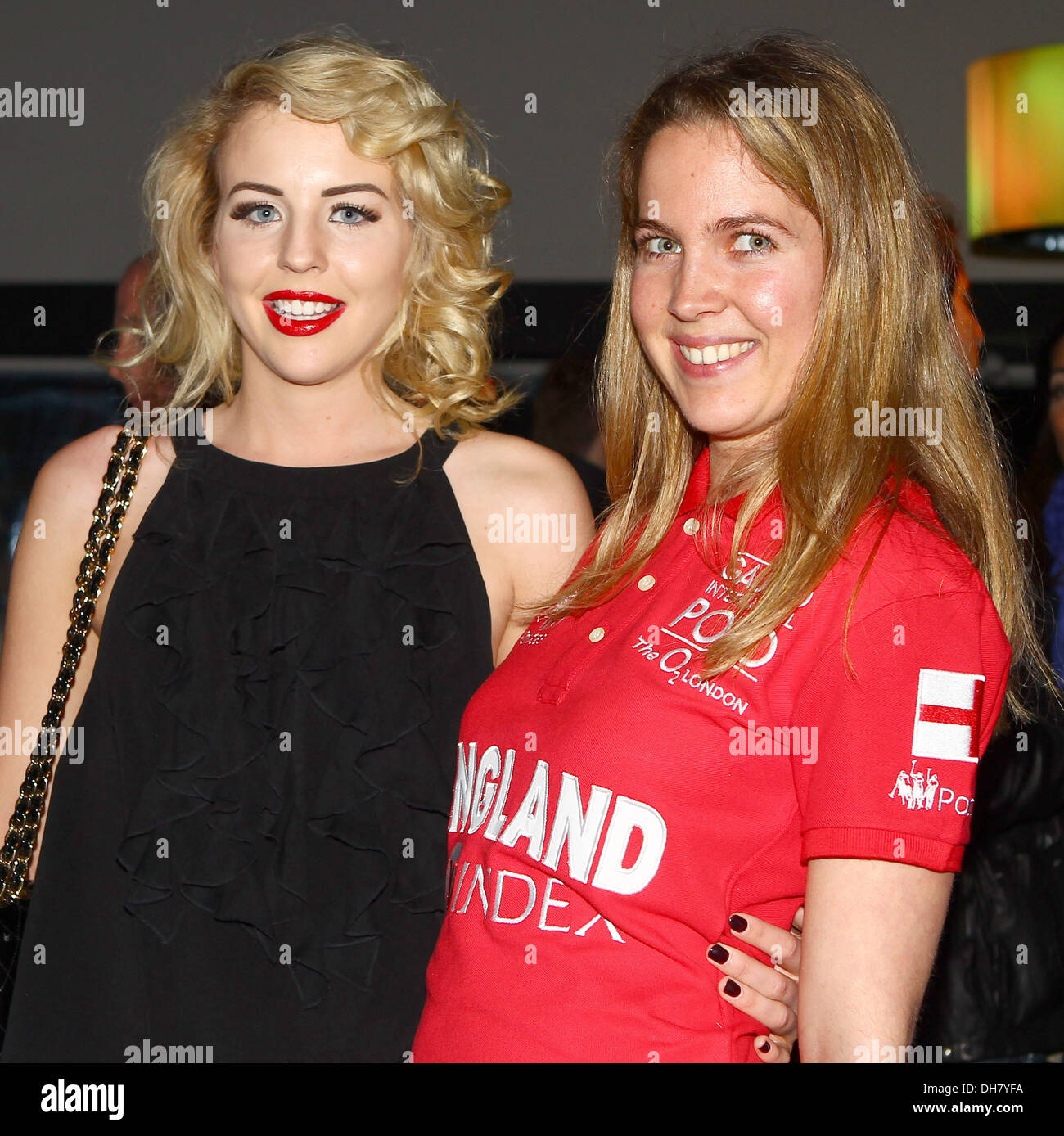 Lydia Bright at the HPA Gaucho International Polo at O2 Arena. London ...