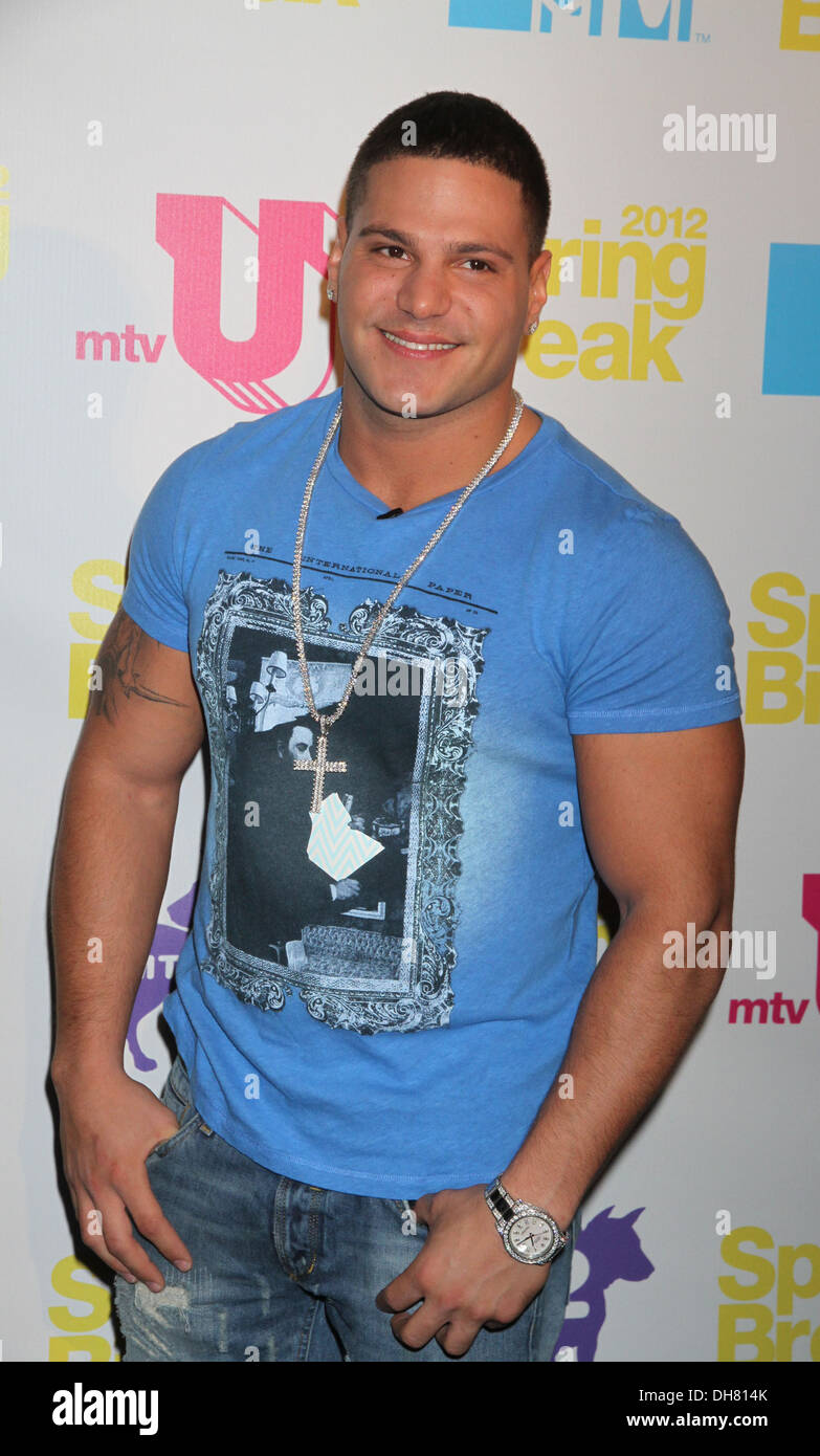 Ronnie Ortiz-Magro MTV Spring Break 2012 - Screening party for 'The ...