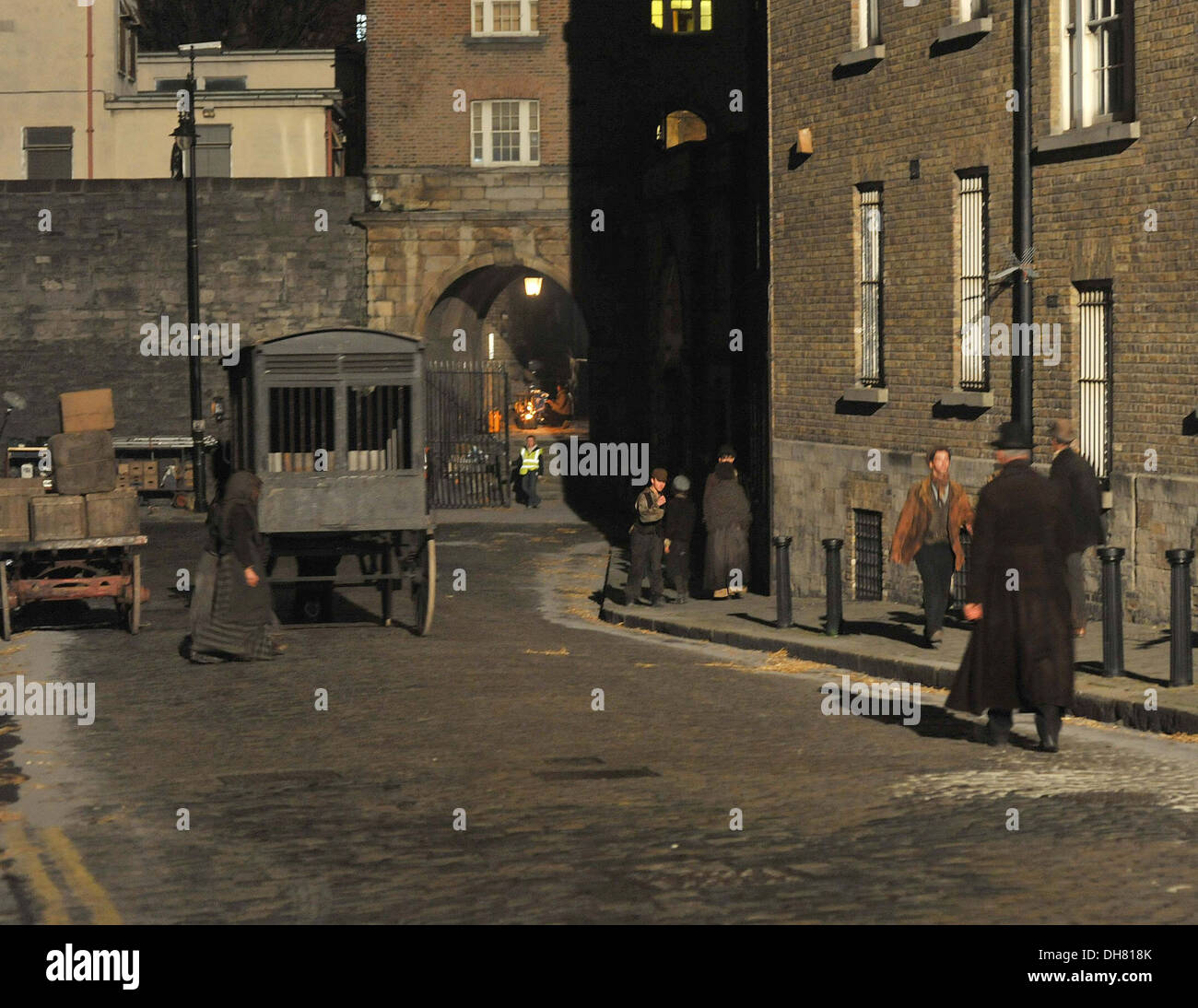 Atmosphere Filming of "Ripper Street" an eight-part series BBC based on ...