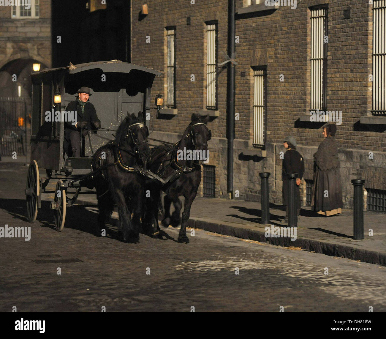 Atmosphere Filming of "Ripper Street" an eight-part series BBC based on ...