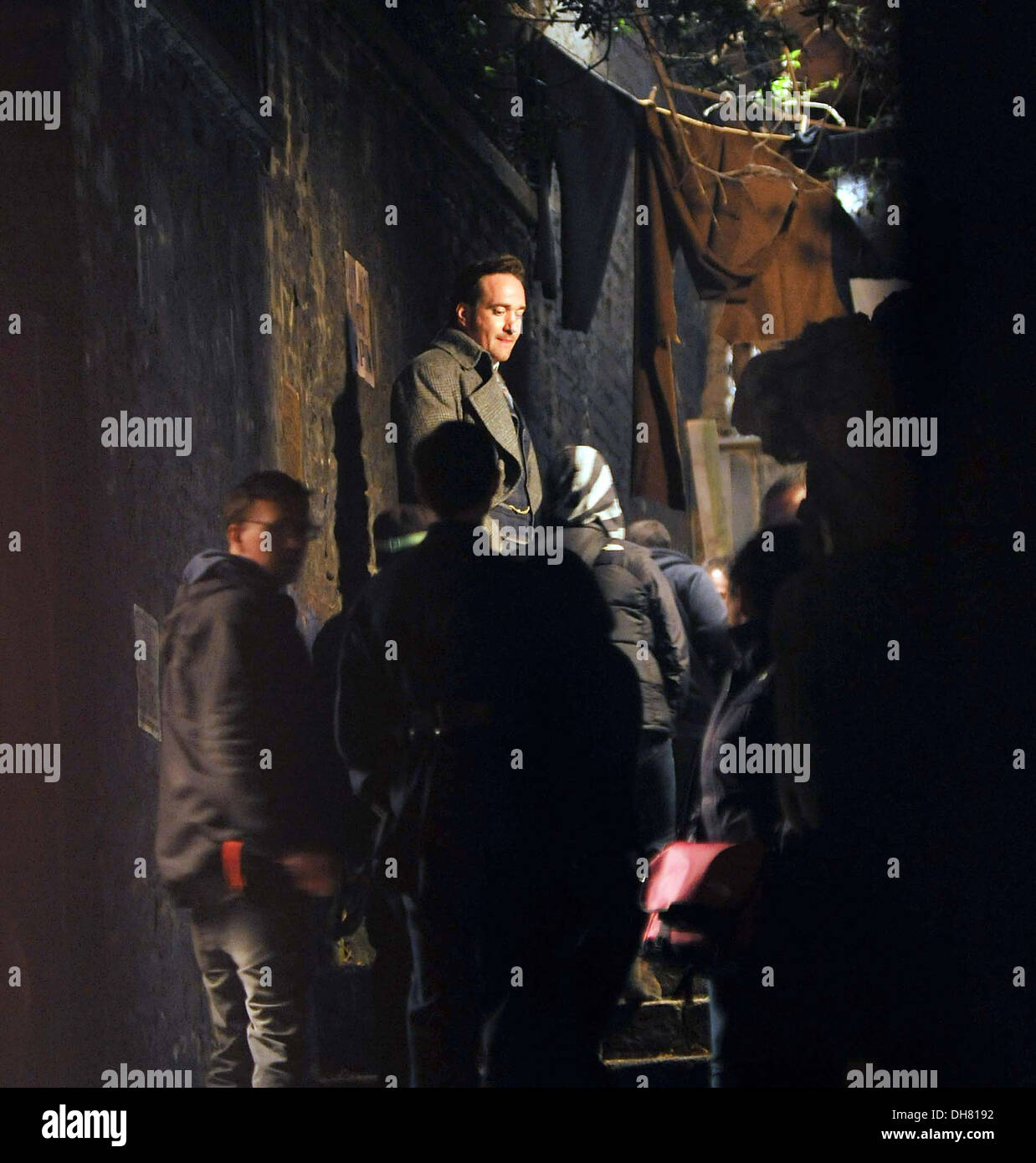 Matthew Macfadyen Filming of "Ripper Street" an eight-part series BBC ...