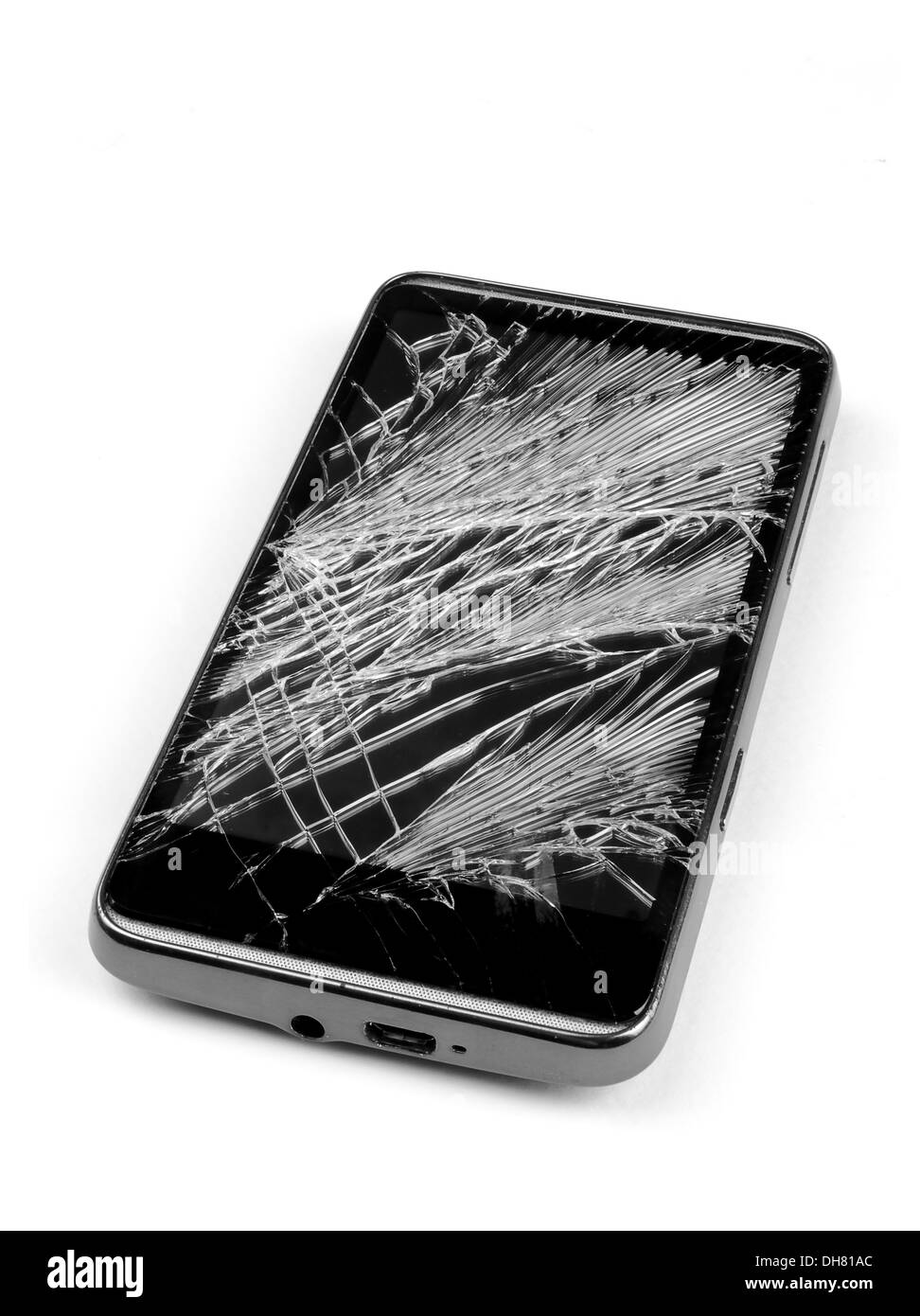 Cracked Phone Display High Resolution Stock Photography and Images - Alamy