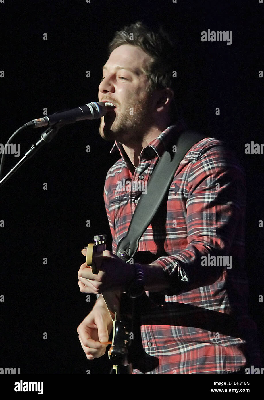Matt Cardle performing at Manchester O2 Apollo. Manchester, England ...