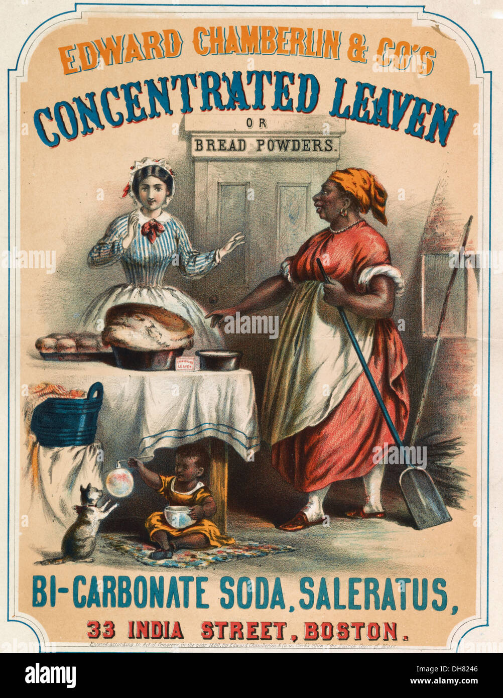 Advertisement for Edward Chamberlin and Company Concentrated Leaven ...
