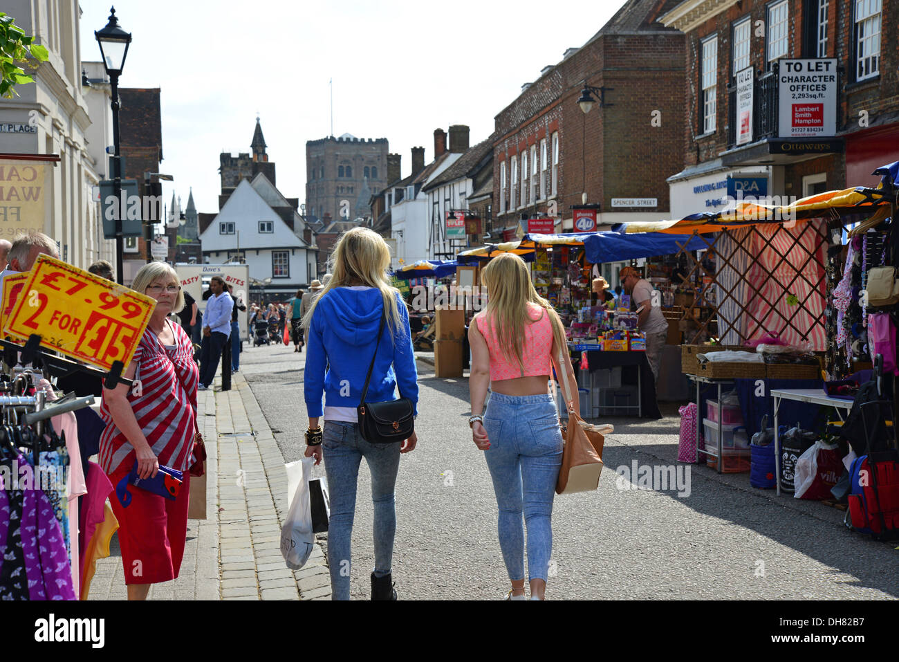 St albans street market High Resolution Stock Photography and Images ...