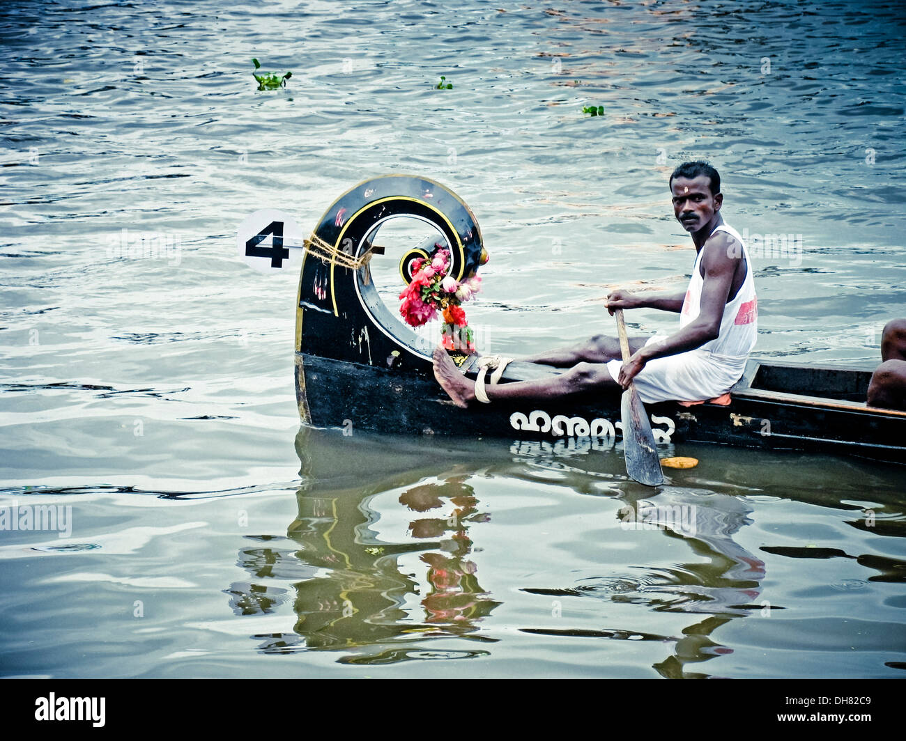Snake Boat Race in Kerala, India Stock Photo - Alamy
