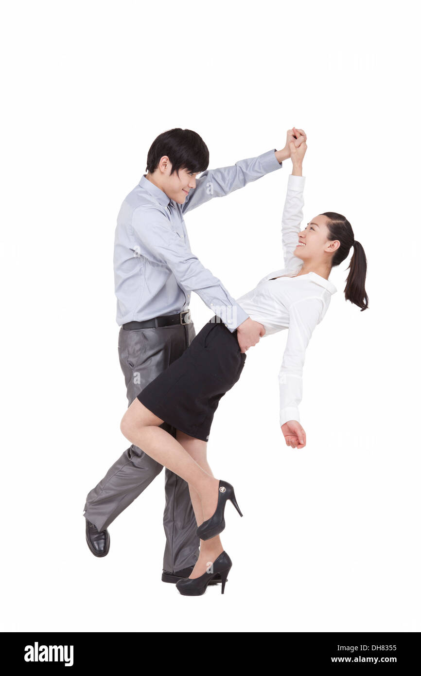 Women dancing in dance studio Cut Out Stock Images & Pictures - Alamy