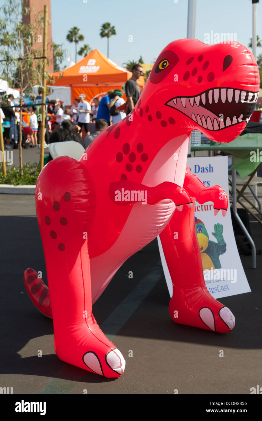 Inflatable dinosaur hi-res stock photography and images - Alamy