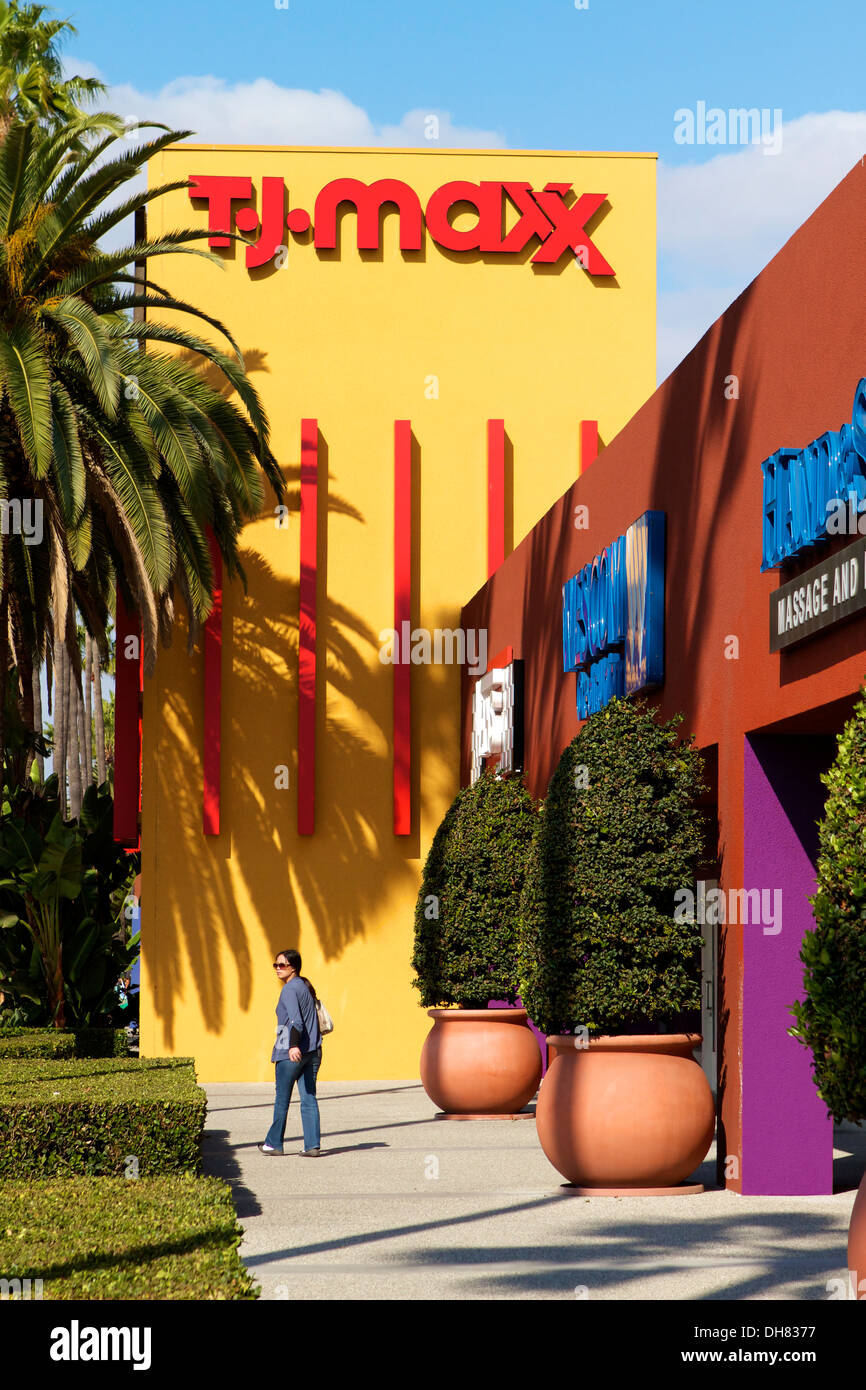T.J. Maxx, in Tustin California a American department store chain owned ...