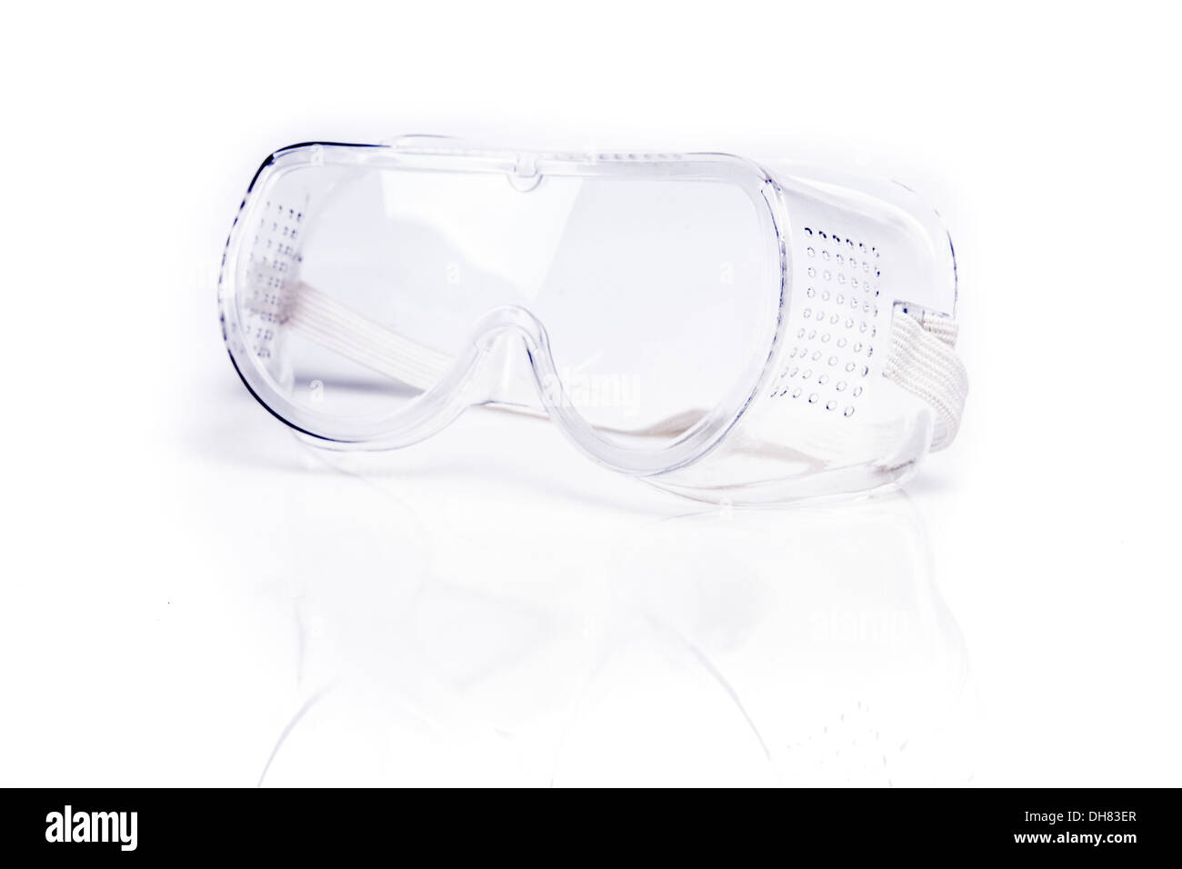 translucent safety glasses isolated Stock Photo - Alamy