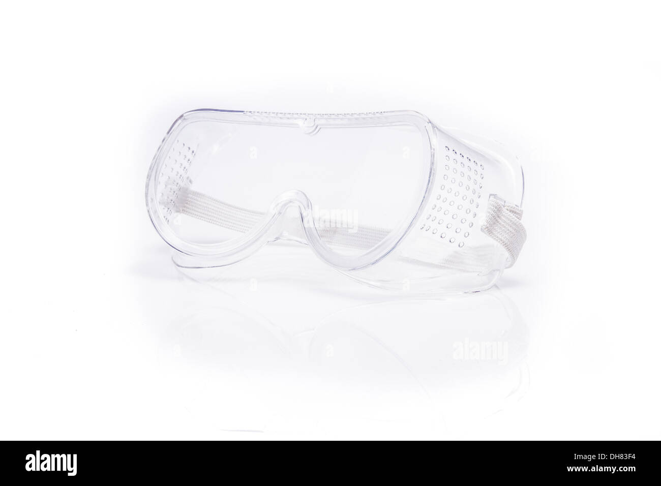 translucent safety glasses isolated Stock Photo - Alamy