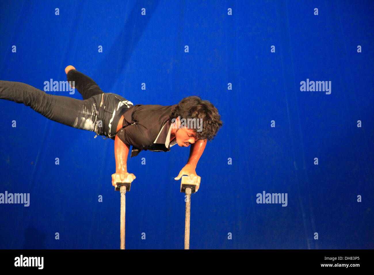 circus performance in Cambodia Stock Photo - Alamy