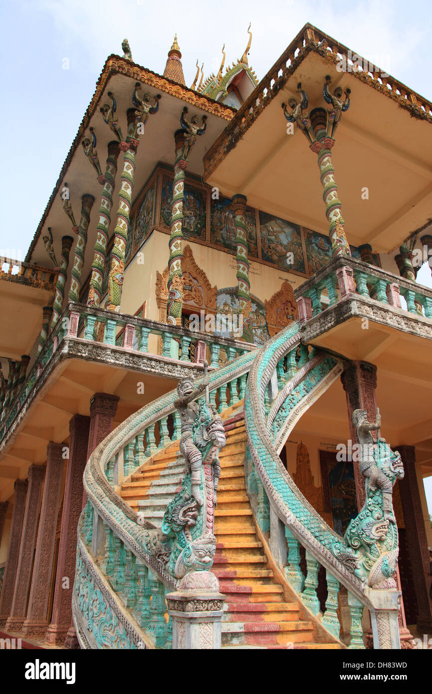 Pagoda of Moung Roess, Cambodia Stock Photo - Alamy