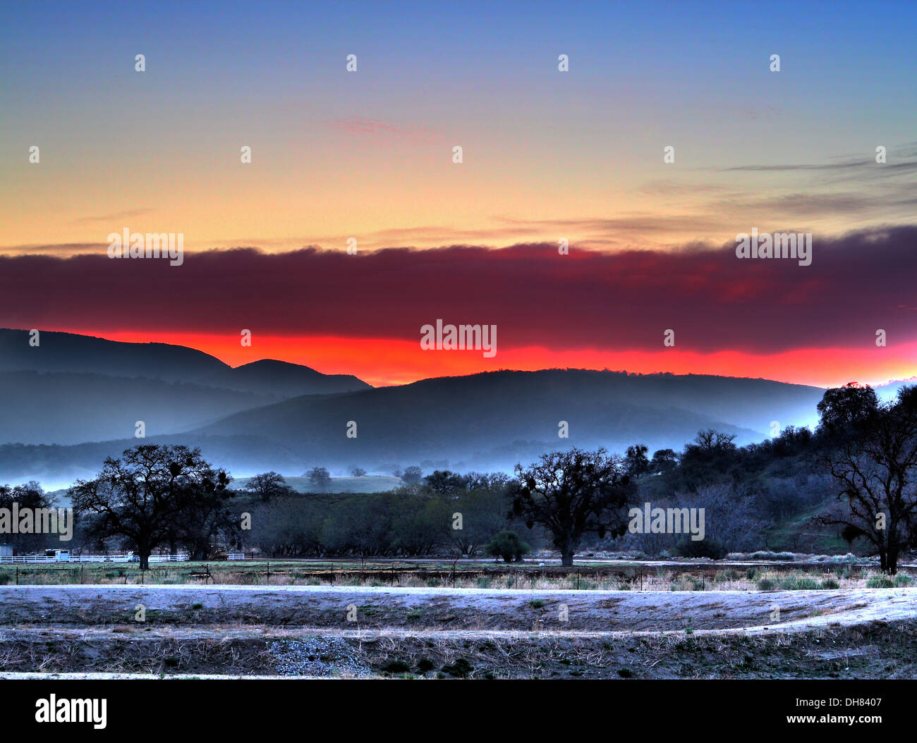 early morning sunrise Stock Photo - Alamy