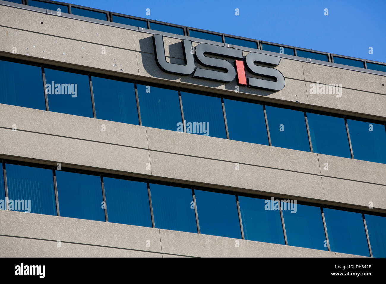 The headquarters of USIS, a private firm that provides security ...