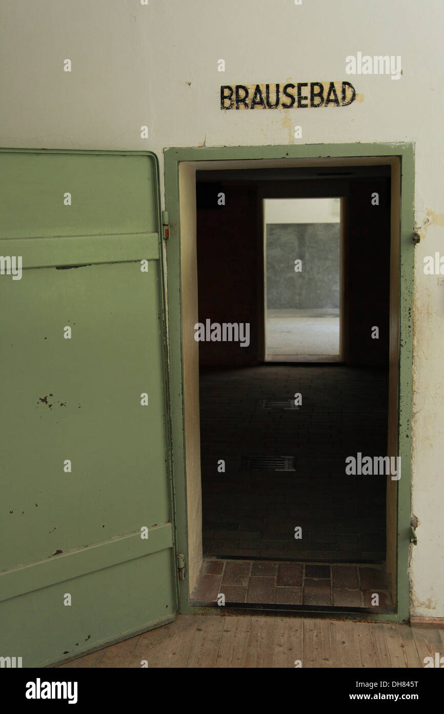Dachau gas chamber nazi hi-res stock photography and images - Alamy