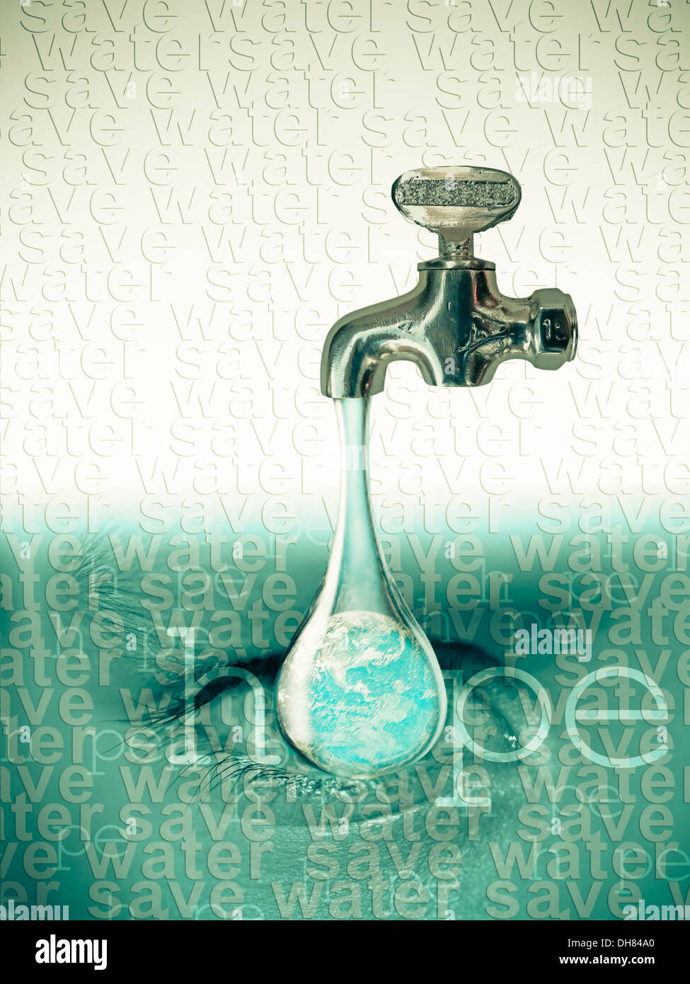 Save Water, Concept Stock Photo - Alamy