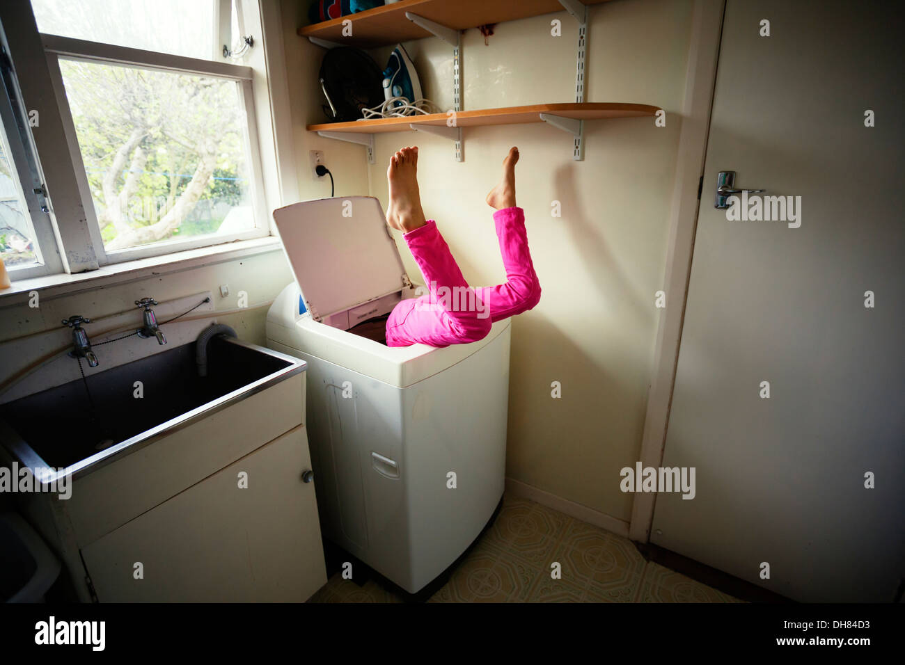 Child stuck accident hi-res stock photography and images - Alamy