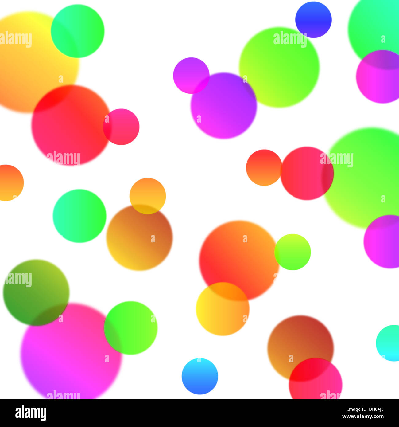 abstract background with magic colorful bubbles Stock Photo - Alamy