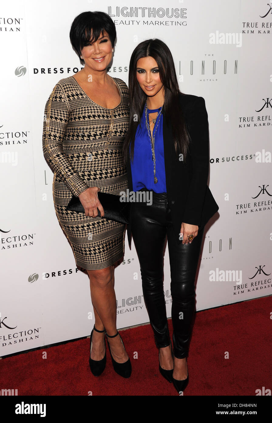 Kris Jenner and Kim Kardashian 'True Reflection' fragrance launch at ...