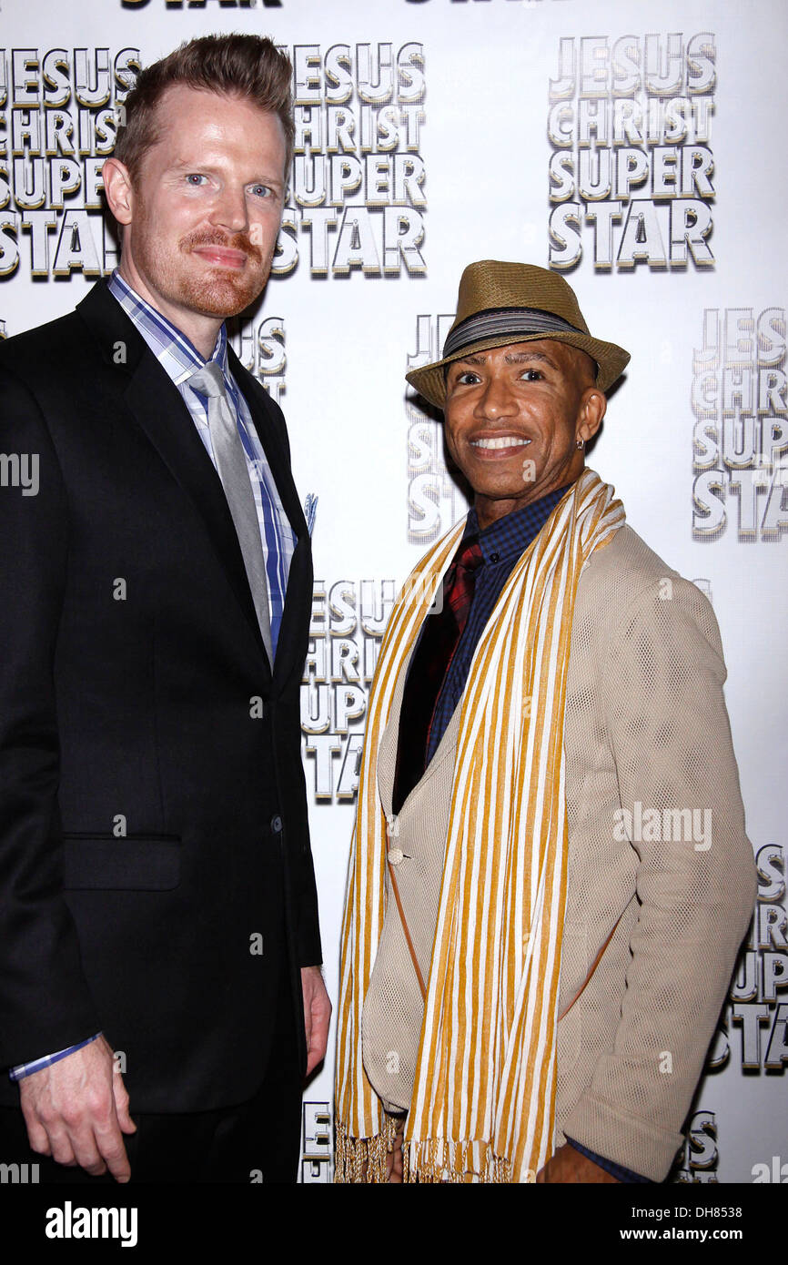 Matt Stokes and Mark Cassius Broadway opening night after party for ...