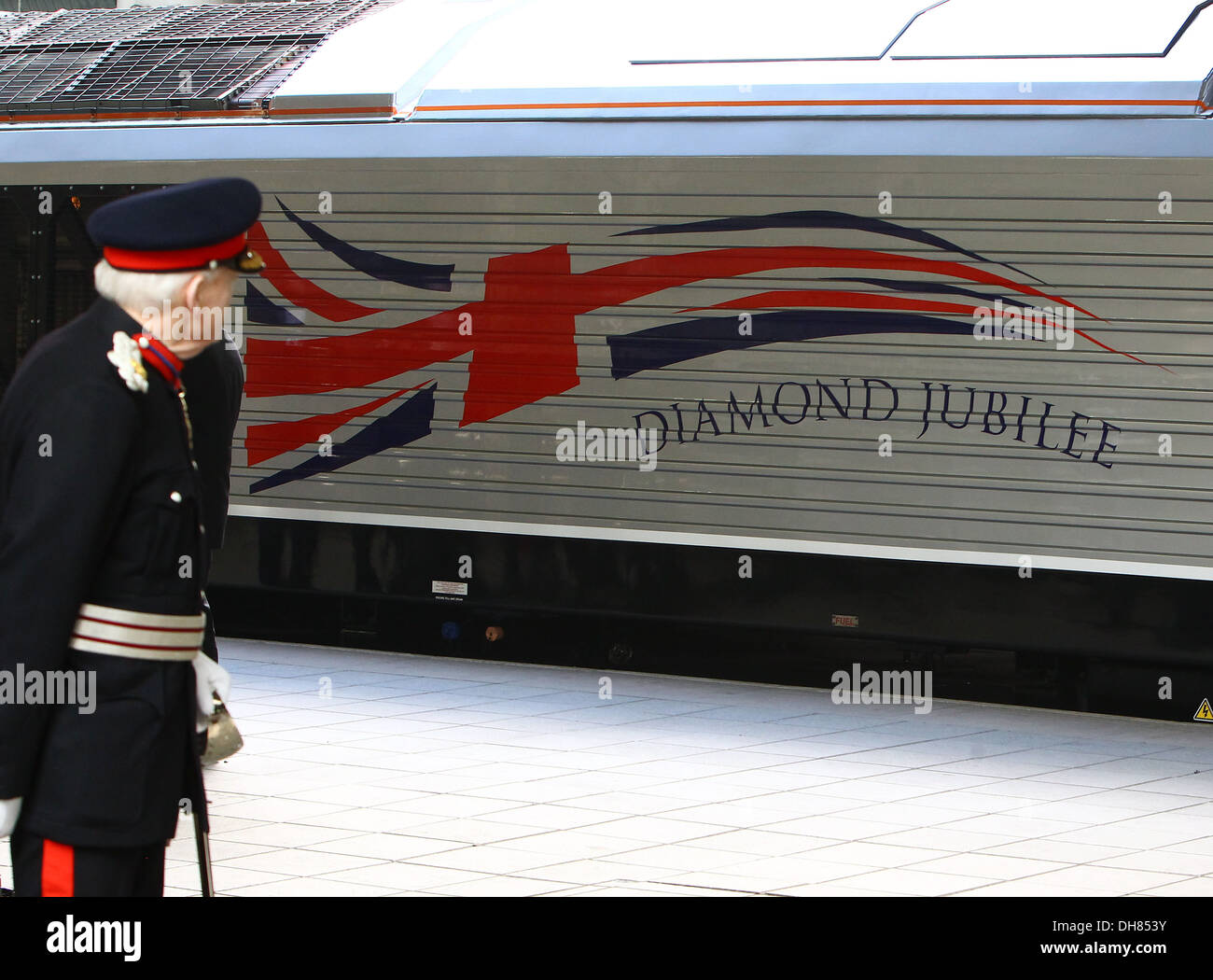 A train called Diamond Jubilee which Queen Elizabeth II and Prince ...
