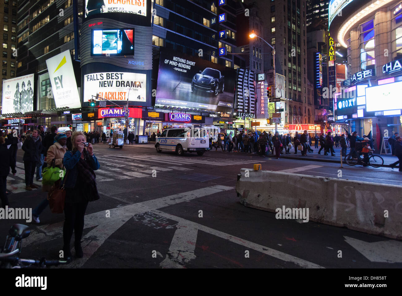 Times Square, New York City, United States of America Stock Photo - Alamy