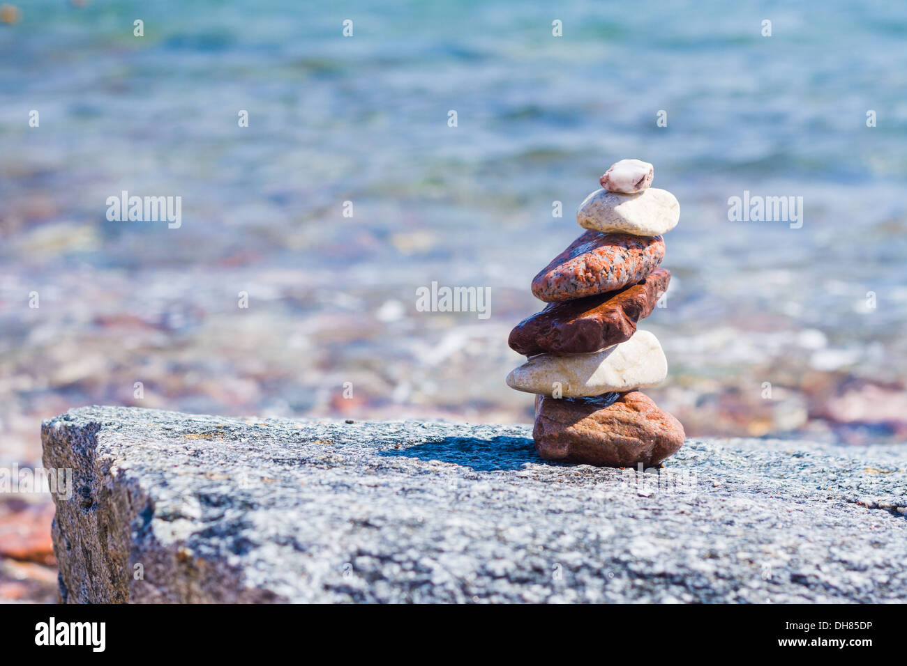 Beautiful stones on the beach Stock Photo - Alamy