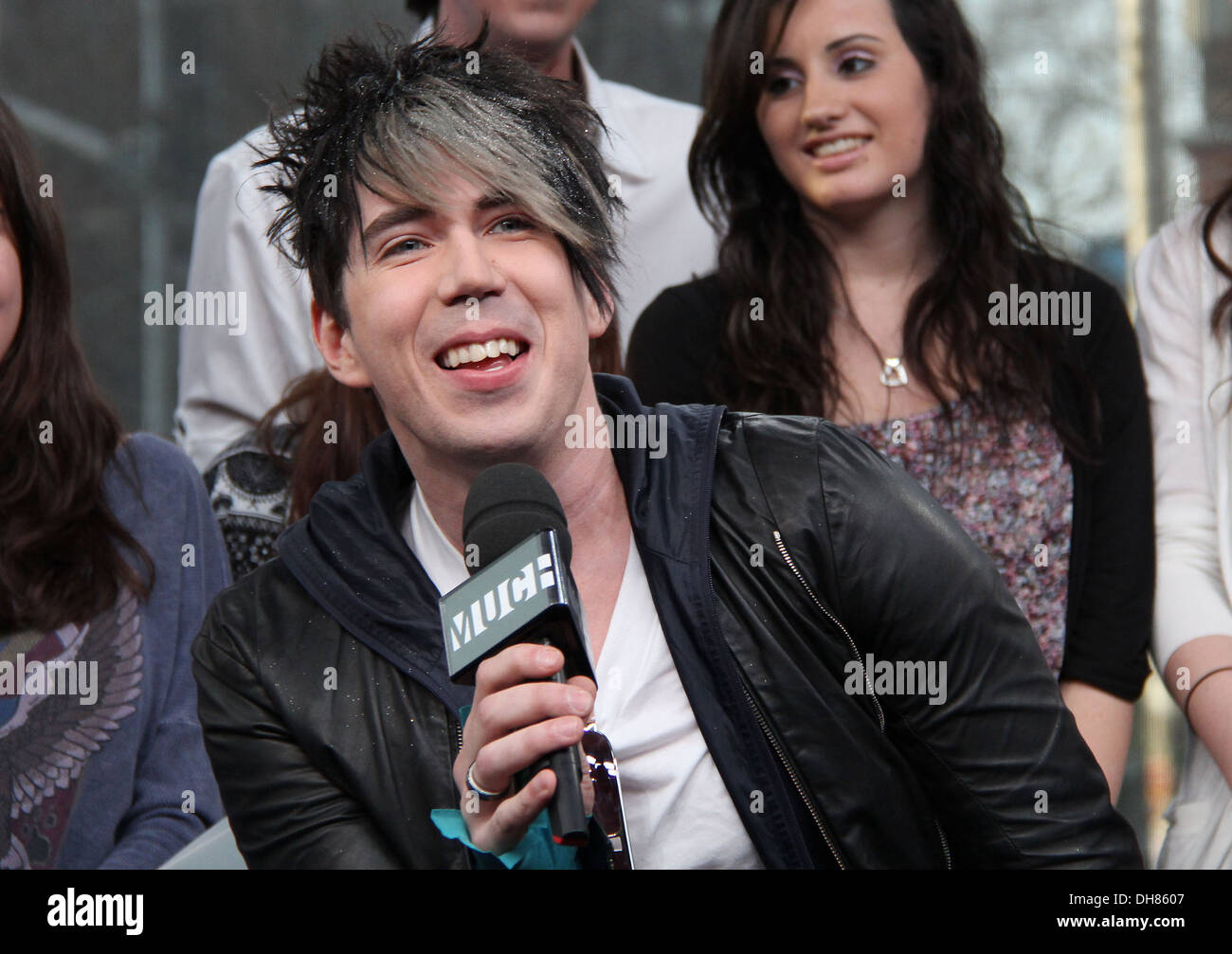 Josh Ramsay of Marianas Trench appears on MuchMusic's NEW.MUSIC.LIVE ...