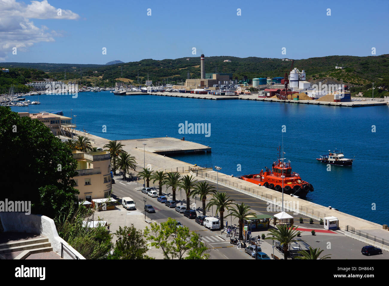 Port of mahón, menorca hi-res stock photography and images - Alamy