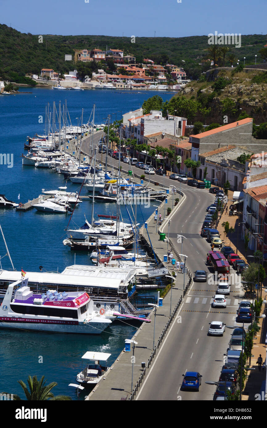Port of mahón, menorca hi-res stock photography and images - Alamy