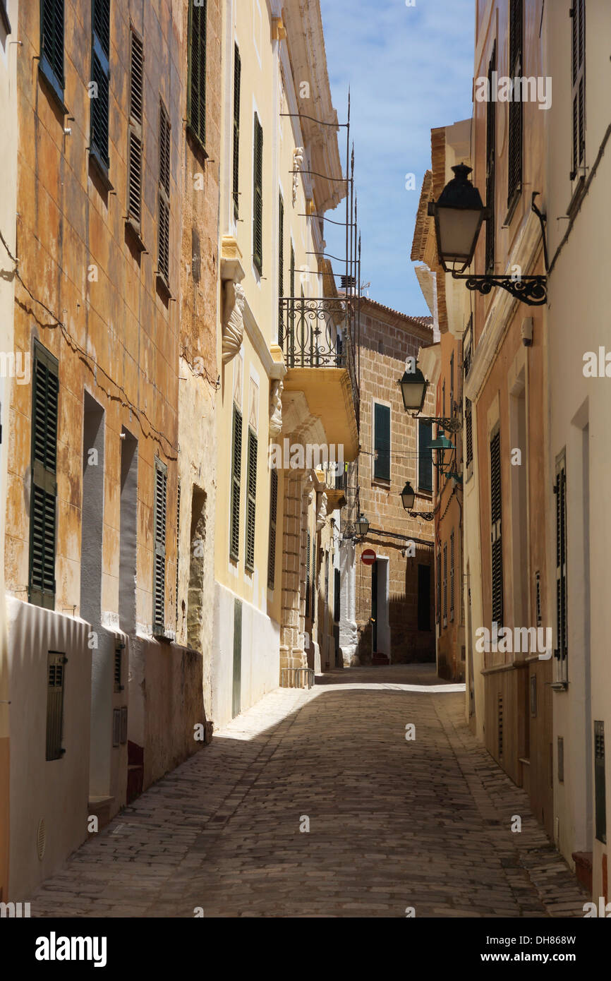 Menorca road hi-res stock photography and images - Alamy