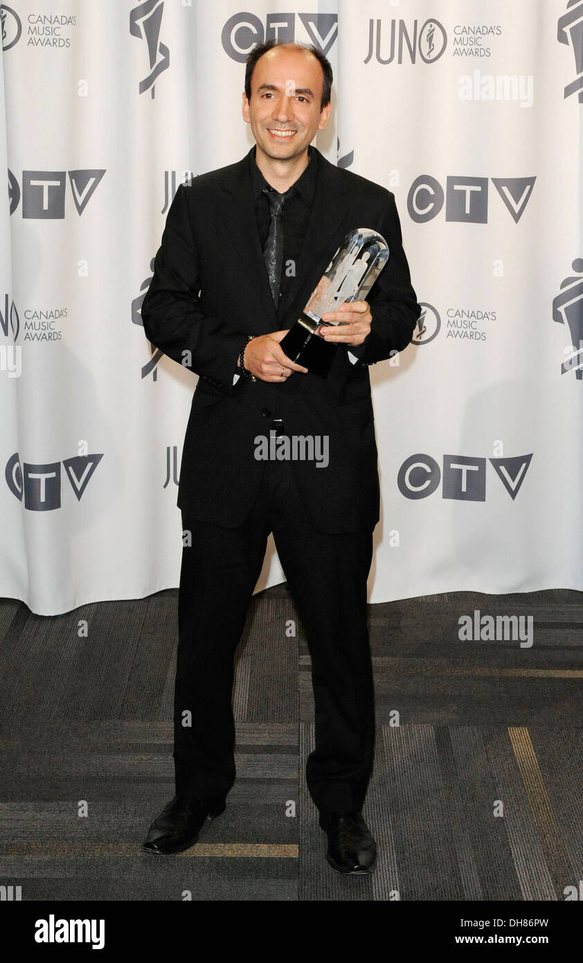 George Seara 2012 JUNO Gala Dinner and Awards at Ottawa Convention ...