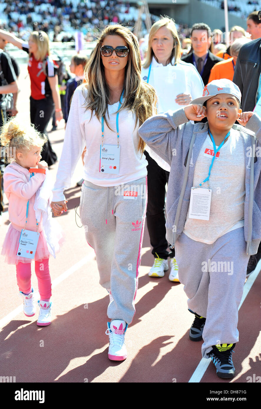 Princess Tiaamii Katie Price and Harvey Price Gold Challenge Olympic ...