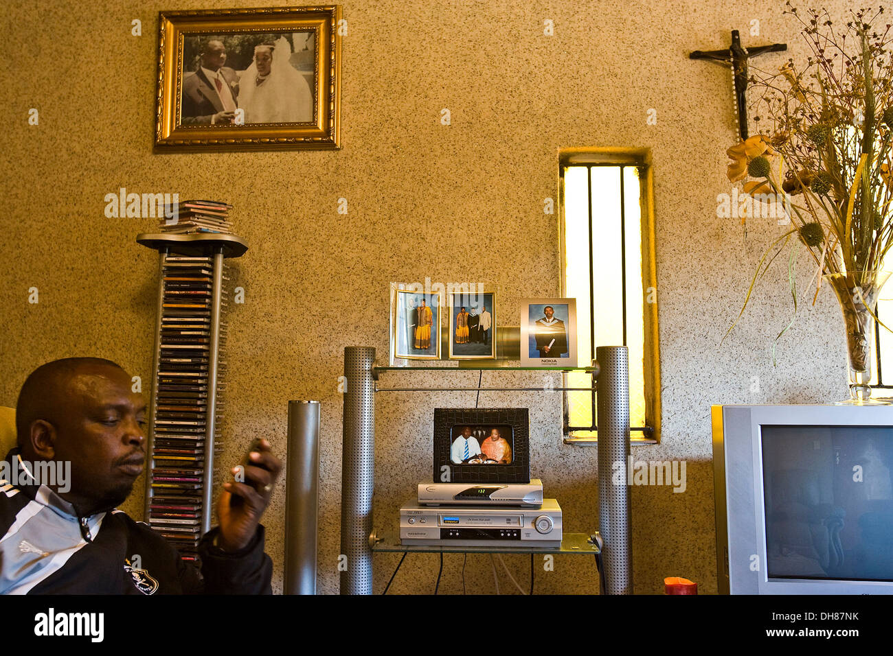 Brick Mokolo at his home in Orange farm. The 2010 FIFA World Cup in ...