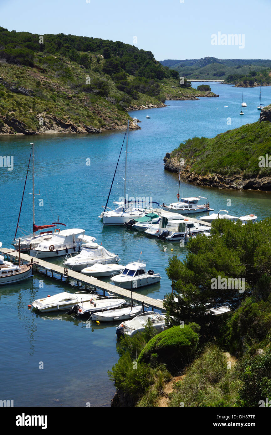 port d'addaia, menorca, spain Stock Photo - Alamy