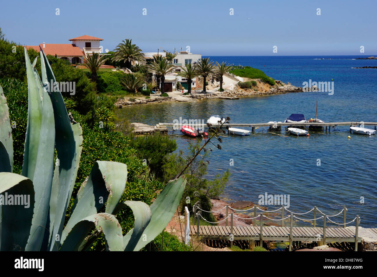 port d'addaia, menorca, spain Stock Photo - Alamy