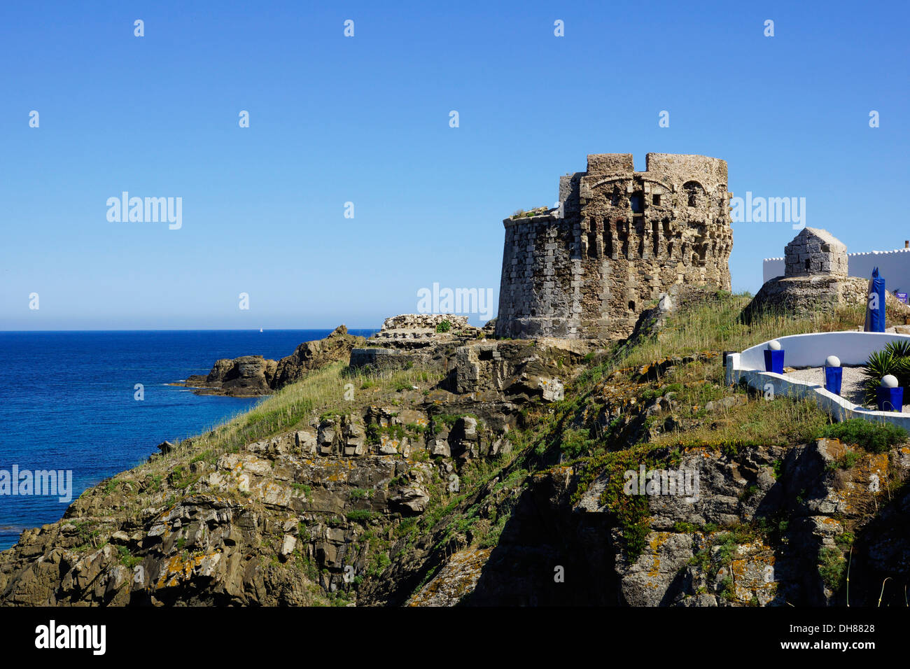 Menorca coastal towers hi-res stock photography and images - Alamy