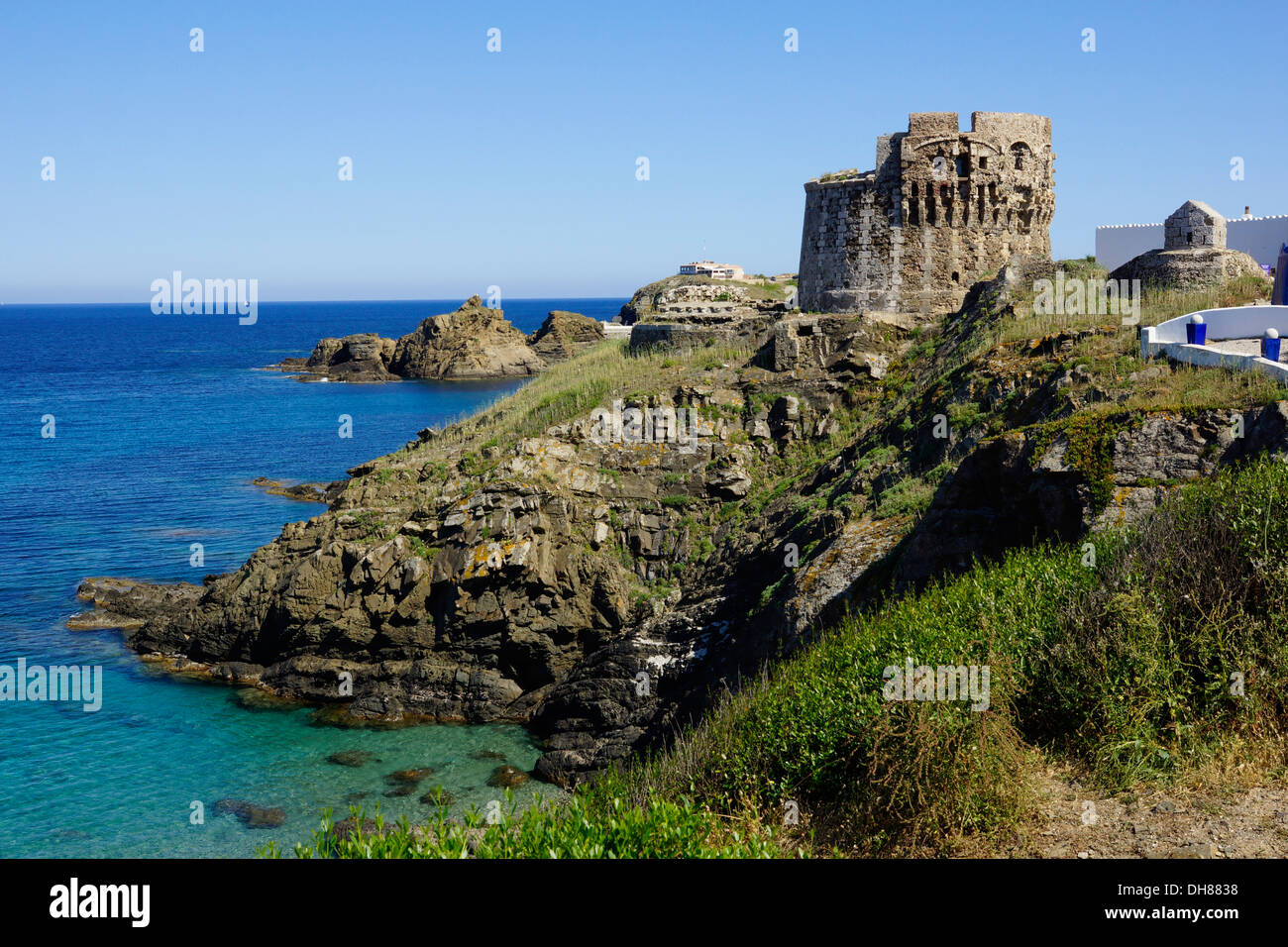 Menorca coastal towers hi-res stock photography and images - Alamy