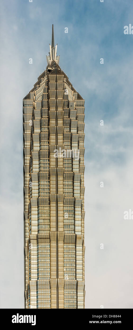 architecture details skyscrapers building Jin Mao Tower pudong Shanghai ...