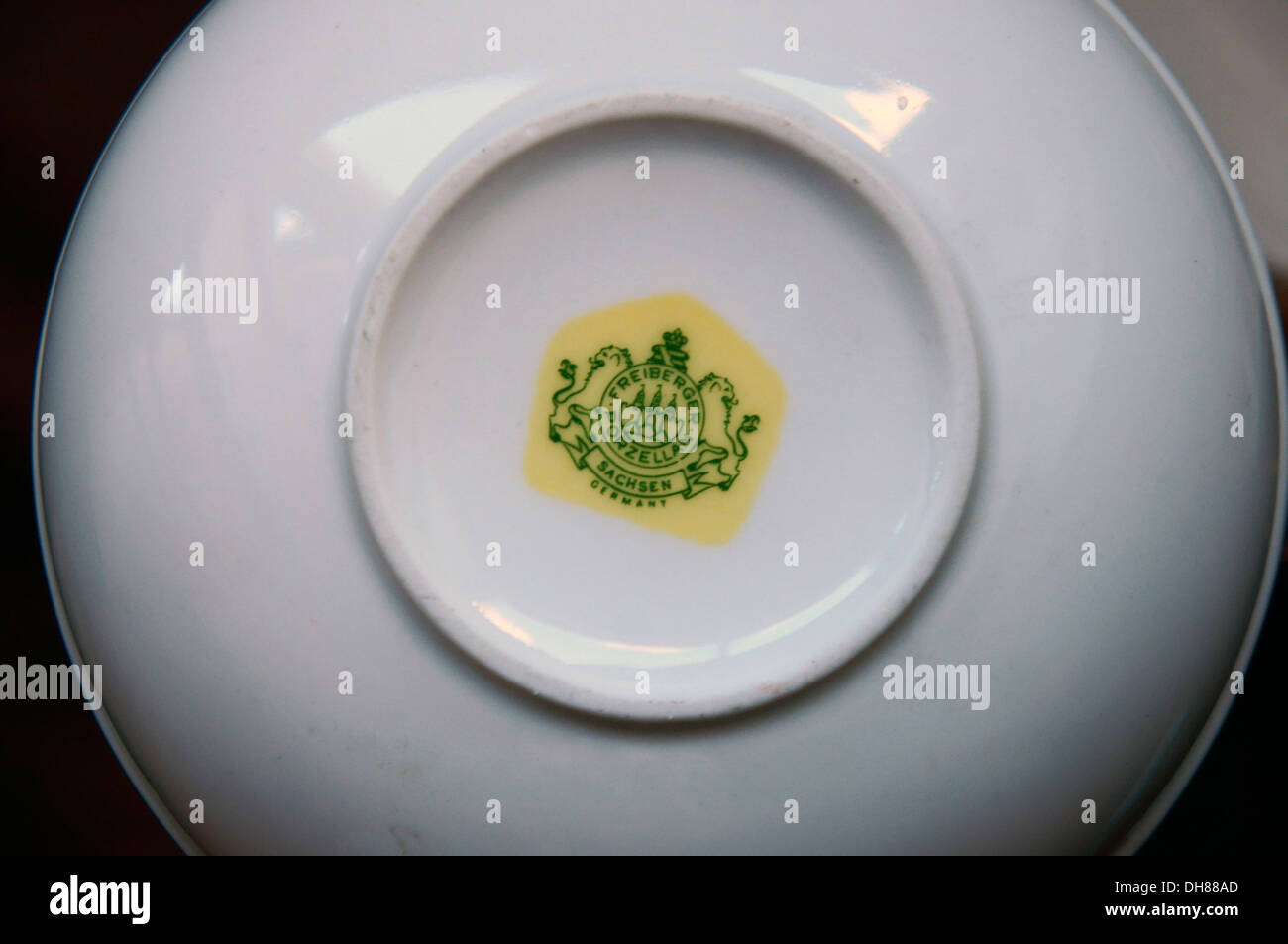 Freiberger Porzellan Sachsen Germany, logo, porcelain manufactory Stock ...