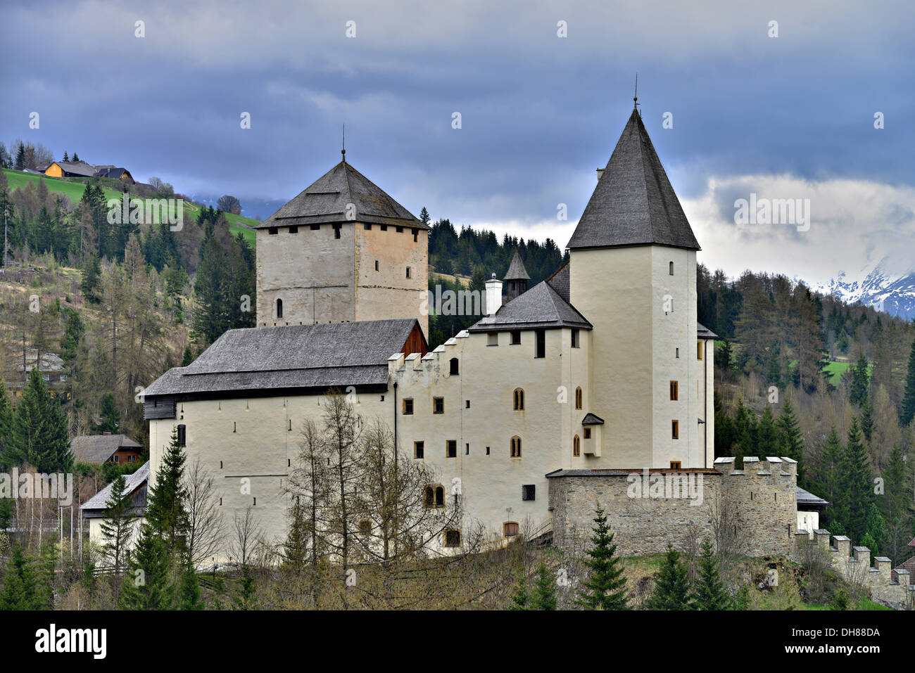 Burg Mauterndorf Castle, Mauterndorf, Salzburg, Austria Stock Photo - Alamy